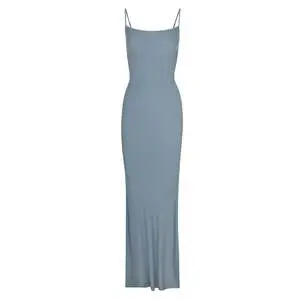 SKIMS SKIMS Soft Lounge Long Slip Dress Arctic