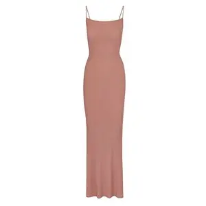 SKIMS SKIMS Soft Lounge Long Slip Dress Nude