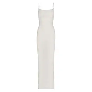 SKIMS SKIMS Soft Lounge Long Slip Dress White