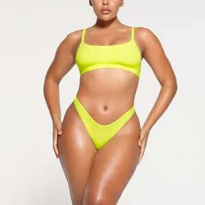 SKIMS Scoop Bralette | Medium Neutral | 2xs | Fits Everybody Daffodil