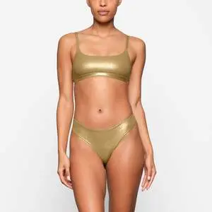 SKIMS Scoop Bralette | Medium Neutral | 2xs | Fits Everybody Gold