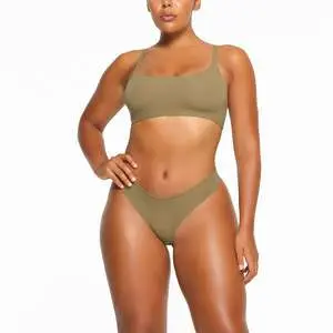 SKIMS Scoop Bralette | Medium Neutral | 2xs | Fits Everybody Khaki