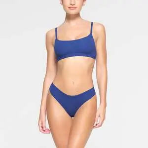 SKIMS Scoop Bralette | Medium Neutral | 2xs | Fits Everybody Sapphire