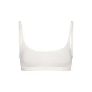 SKIMS Scoop Bralette | Medium Neutral | 2xs | Fits Everybody White
