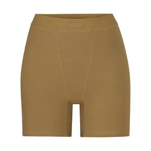 SKIMS Boxer | Light Neutral | 2xs | Soft Lounge Gold