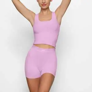 SKIMS Boxer | Light Neutral | 2xs | Soft Lounge Petal