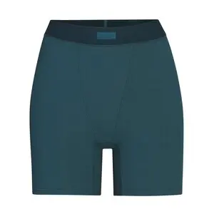 SKIMS Boxer | Light Neutral | 2xs | Soft Lounge Teal