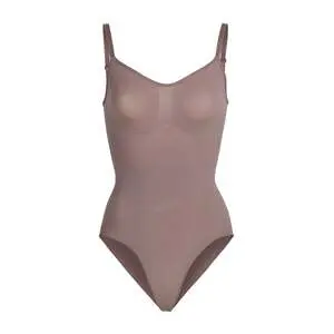 SKIMS Sculpting Bodysuit W. Snaps Shapewear Purple