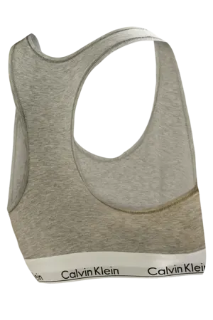 CK ONE Dd+ Modern Cotton Stretch Cotton And Modal-blend Bralette