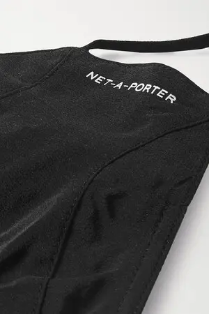 Net-a-porter Printed Recycled Silk-crepe Face Mask