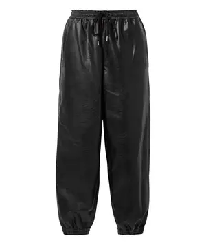 Stella McCartney Kira Vegetarian Leather Track Pants