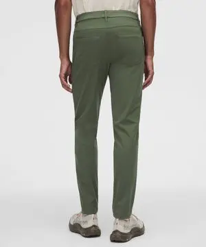 Lululemon Abc Slim-fit 5-pocket Pants With 32l Inseam - Sassy Sage