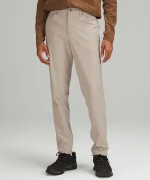 Lululemon ABC Slim-Fit 5-Pocket Pants With 32L Inseam Silverstone