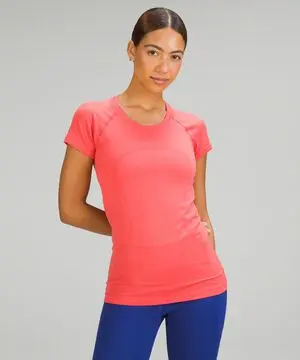 Lululemon Swiftly Tech Short-Sleeve Shirt 2.0 Pale Raspberry/pale Raspberry