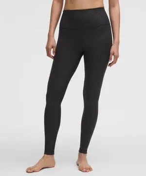 Lululemon High-rise Pant 28 - Leopardo Shift Micro Emboss Black