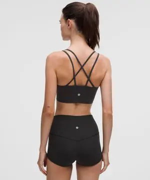 Lululemon Like A Cloud Longline Bra - Black