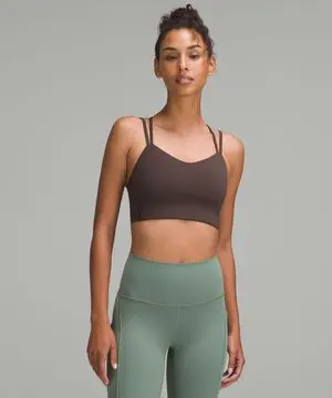 Lululemon Like A Cloud Longline Bra Espresso