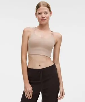 Lululemon Like A Cloud Longline Bra Nutmeg