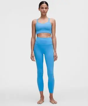 Lululemon Like A Cloud Longline Bra - Ocean Wave