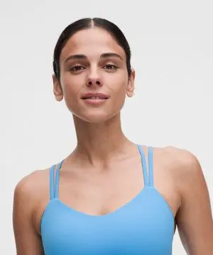 Lululemon Like A Cloud Longline Bra - Ocean Wave