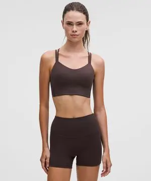 Lululemon Like A Cloud Longline Bra Sequoia