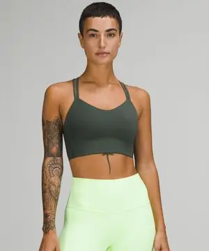Lululemon Like A Cloud Longline Bra Smoked Spruce
