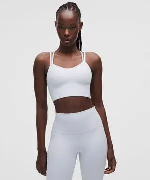 Lululemon Like A Cloud Longline Bra Starch Blue