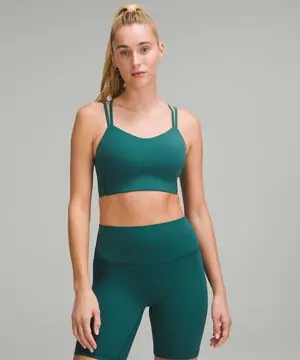 Lululemon Like A Cloud Longline Bra Storm Teal