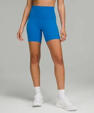 Lululemon Wunder Train High-Rise Short 6" Poolside