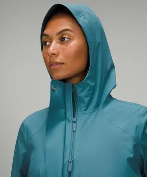 Lululemon Rain Rebel Jacket Capture Blue