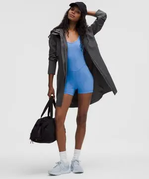 Lululemon Rain Rebel Jacket Graphite Grey