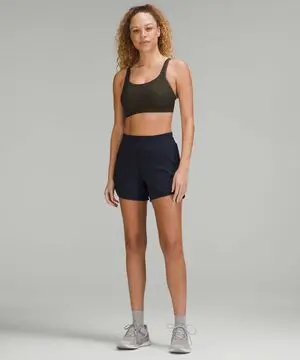 Lululemon Run Times Bra - Dark Olive