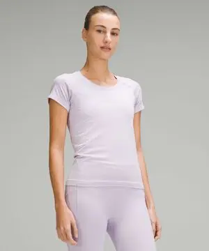 Lululemon Swiftly Tech Short-Sleeve Shirt 2.0 Lilac Ether/lilac Ether