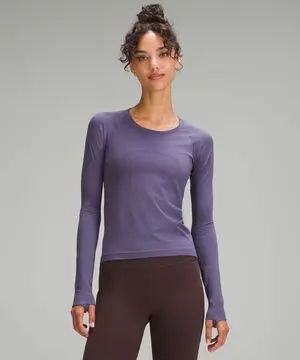 Lululemon Swiftly Tech Long-Sleeve Shirt 2.0 Nightfall/nightfall