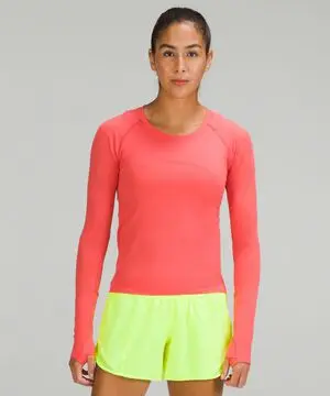 Lululemon Swiftly Tech Long-Sleeve Shirt 2.0 Pale Raspberry/pale Raspberry