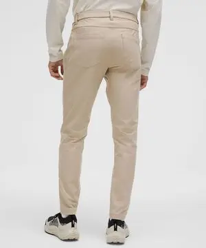 Lululemon Abc Slim-fit 5 Pocket 37l Pant - Wacky Khaki