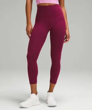 Lululemon Wunder Train High-Rise Crop 23" Deep Luxe