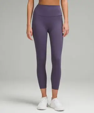 Lululemon Wunder Train High-Rise Crop 23" Nightfall