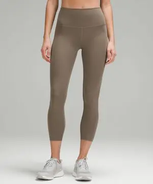 Lululemon Wunder Train High-Rise Crop 23" Nomad