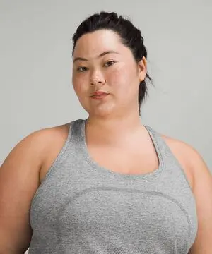 Lululemon Swiftly Tech Racerback Tank Top 2.0 - Slate/white
