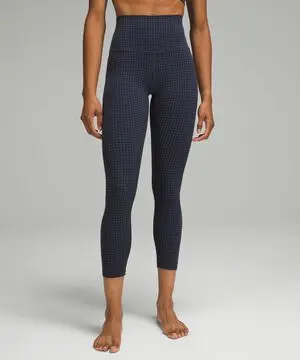 Lululemon Align™ High-Rise Leggings Micro Houndstooth Blue Multi