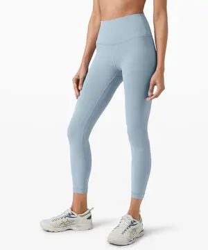Lululemon Wunder Train High-rise Tight 25" Chambray