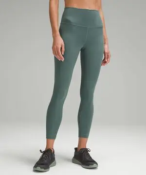 Lululemon Wunder Train High-rise Tight 25" Medium Forest