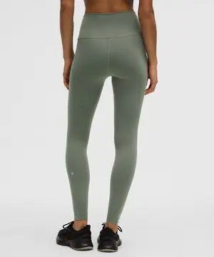 Lululemon Wunder Train Tight - Willow Leaf