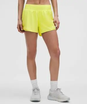 Lululemon Hotty Hot High-rise Lined Short 4 Sour Grape