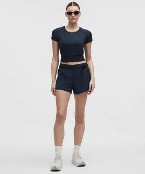 Lululemon Hotty Hot High-rise Lined Short - True Navy