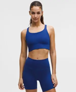 Lululemon Energy Longline Bra Riverside