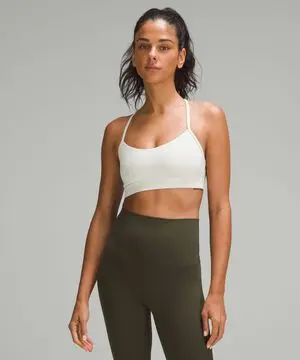 Lululemon Flow Y Bra Nulu Bone