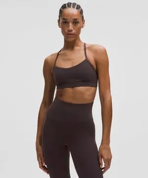Lululemon LULULEMON Flow Y Nulu Racerback Bra Sequoia