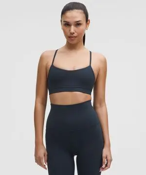 Lululemon Flow Y Nulu Racerback Bra - True Navy
